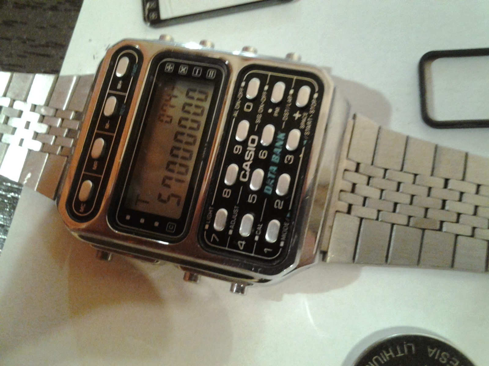 Calculator Watch Print: Casio CD-401 Revive