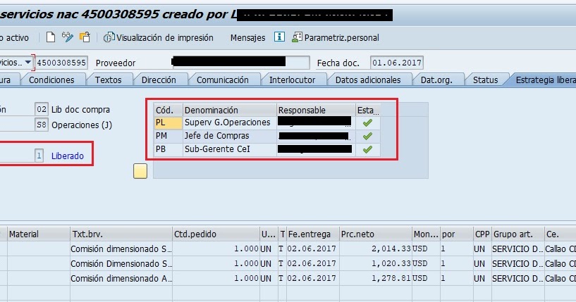 TIPS ABAP EJEMPLO: 5. Fecha liberación Orden de compra (SAP) (Pedido de compra)