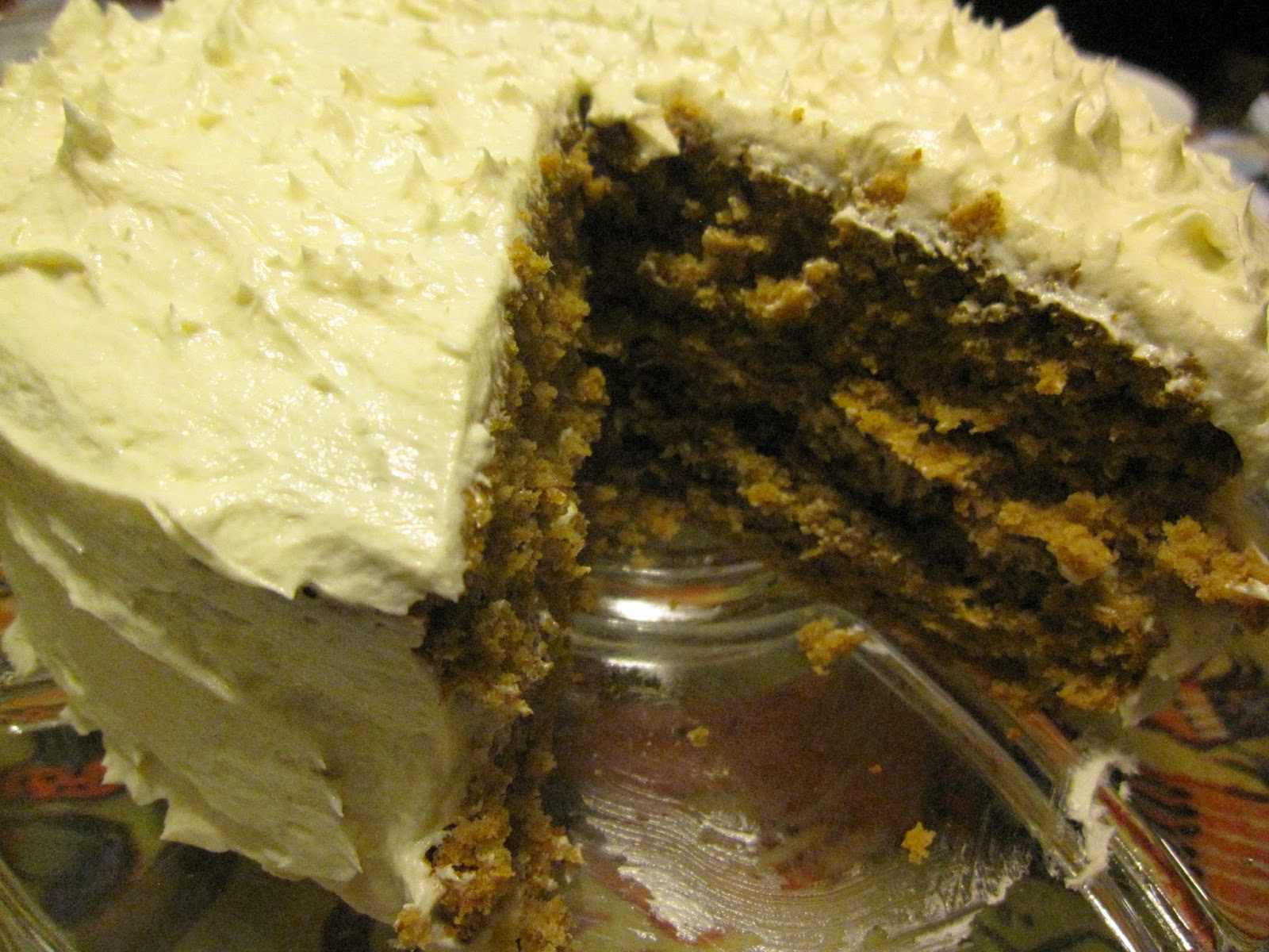 Food and treats: Pumpkin spiced cake