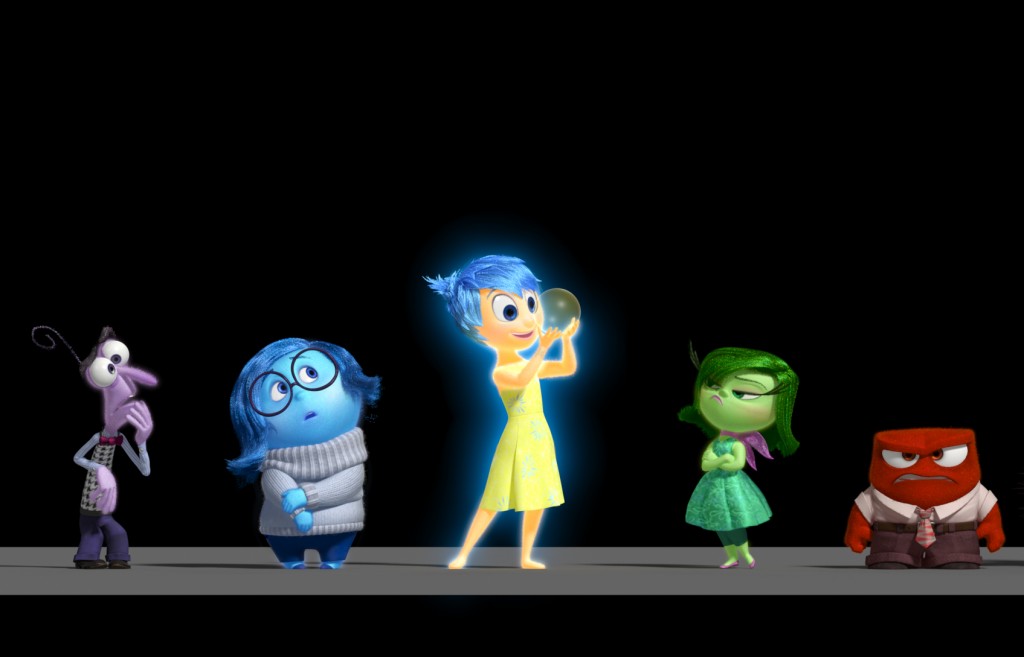 Pixar´s "Inside Out" (2015) Logo y personajes