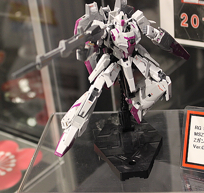 GUNDAM GUY: RG 1/144 MSZ-006-3 Zeta Gundam Unit 3 GFT Limited Color Ver. - On Display @ Gundam ...