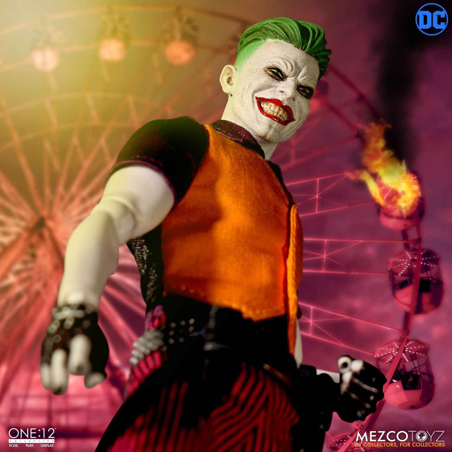 The Joker Clown Prince Of Crime Edition One12 Collective Mezco Toyz