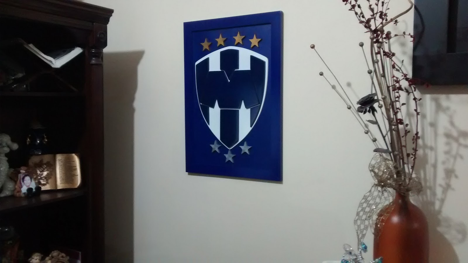 REGALA UN ESCUDO DE RAYADOS ~ ESCUDOS,ICONOS Y ARTE EN MADERA