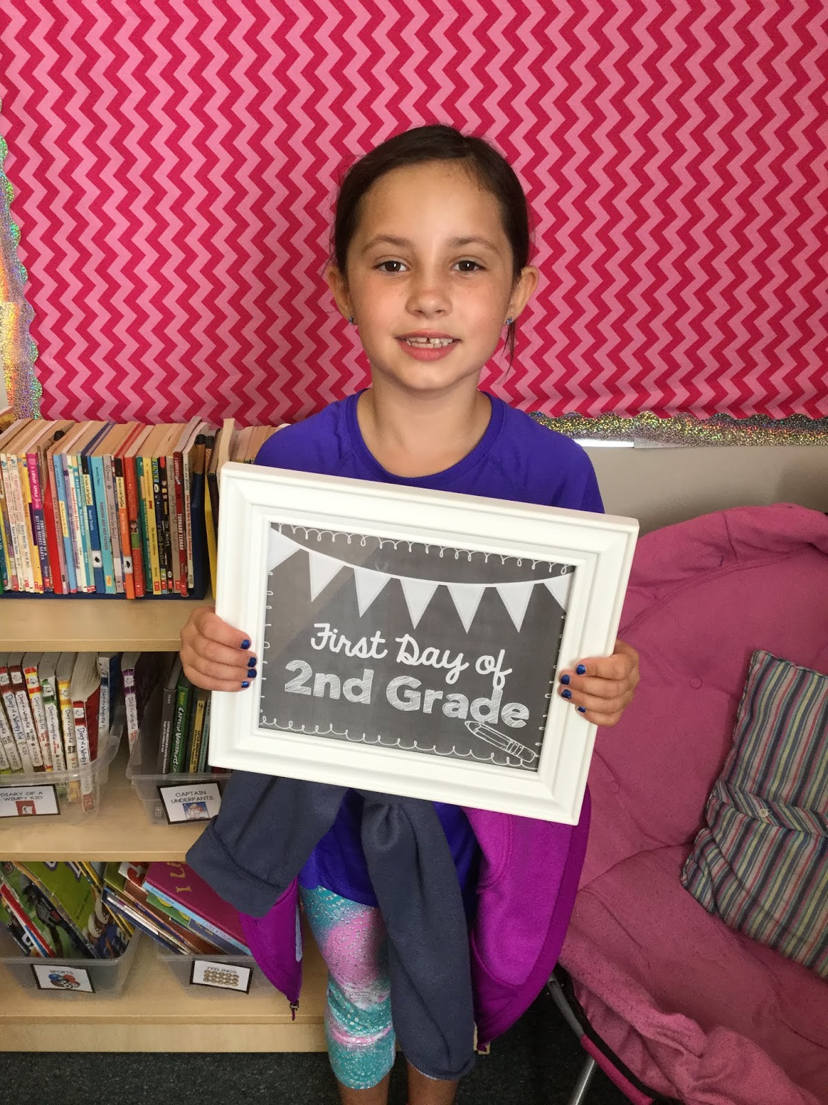 Ms. Beaudry's Class: {First Day of 2nd Grade Photos 2018-2019}