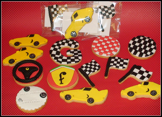 Tartas y Galletas decoradas con fondant, Infantiles