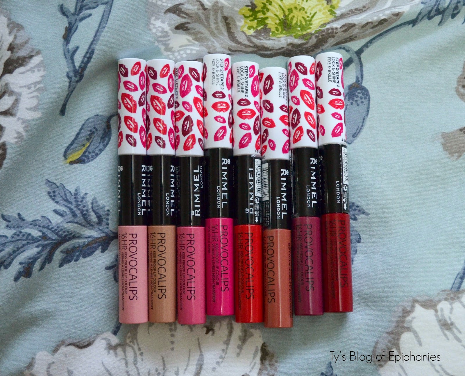 Ty's Blog of Epiphanies: Rimmel London Provocalips Review and Swatch