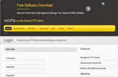 Cliente FTP basado en la web: Net2FTP