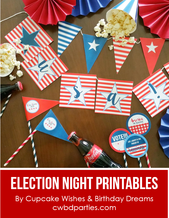Cupcake Wishes & Birthday Dreams: Election Night Watch Party - Free ...