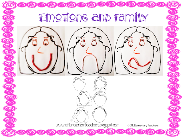 EFL Elementary Teachers: Feelings and Emotions Activities for ...
