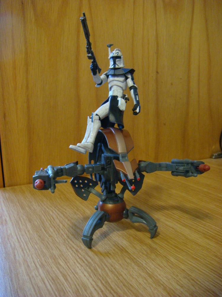 Fox's Tales: New Toy - Star Wars the Clone Wars - Captain Rex and ...