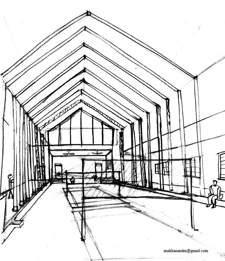 Beauty That Lies In The Eye Of The Creator: PERSPECTIVE DRAWINGS........