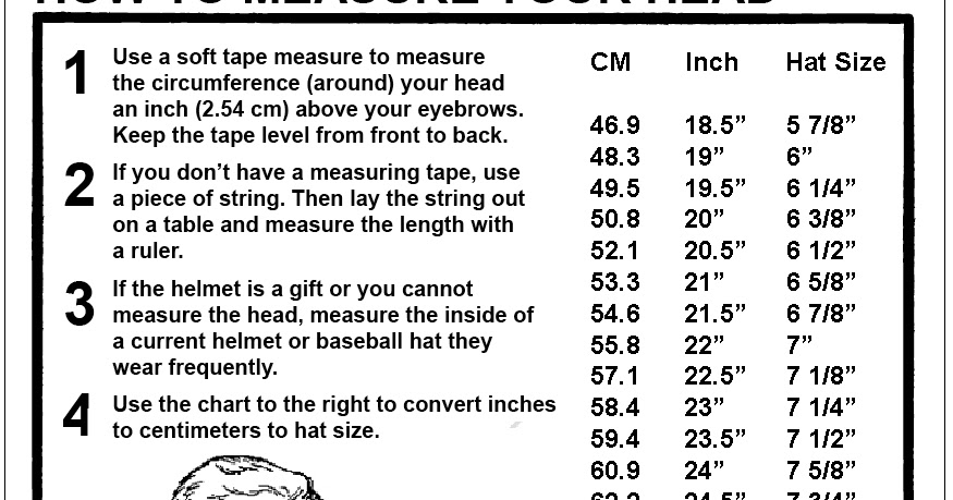 S1 Helmet Co | Official Blog : S1 Lifer Helmet / Sizing Chart