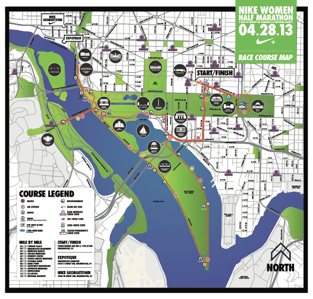 Nike Womens' Inaugural Washington D.C. Half Marathon ~ Learn, Live, and ...