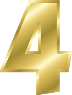 Free Printable: Gold Numbers 0 to 9 ~ Classroom Colors