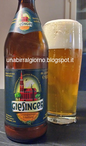 UNA BIRRA AL GIORNO: Giesinger Untergiesinger Erhellung