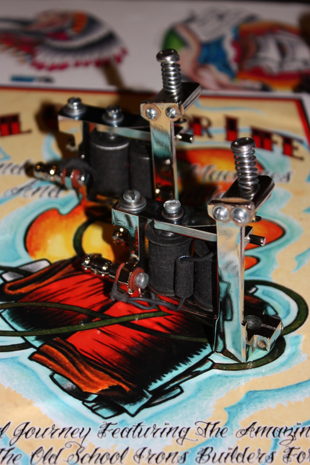 Tattoo Machines by "Peg Leg McGee"