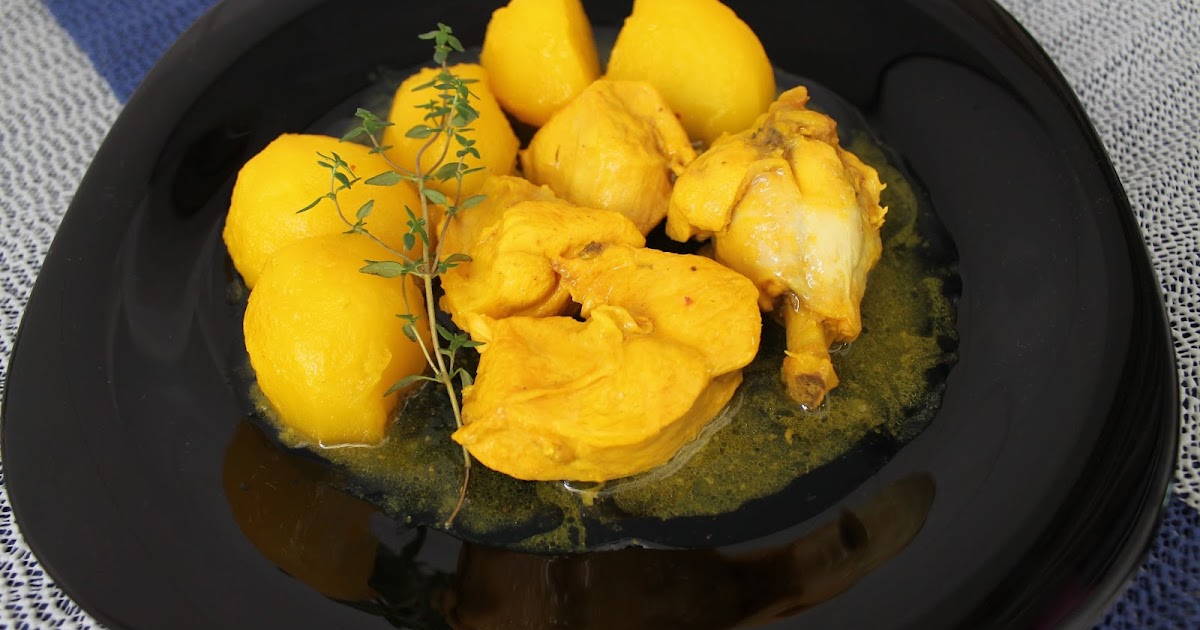 Mis Recetas: Pollo amarillo.