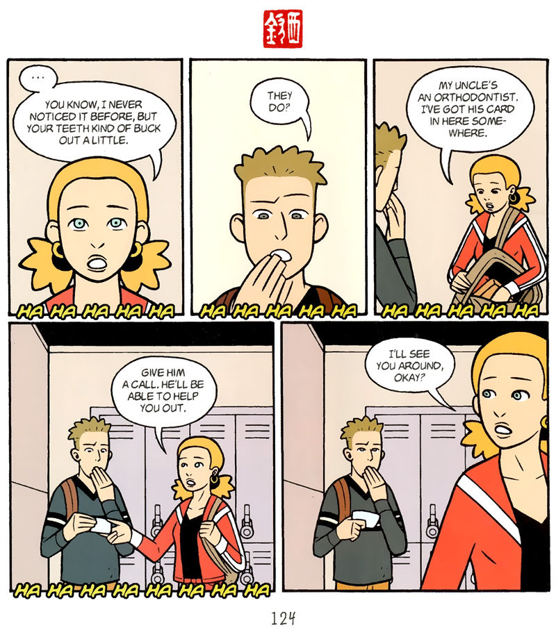 Page 124, Chapter 6 - American Born Chinese Book Online