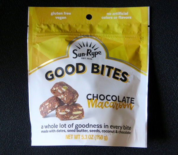 Chocolate Banquet: Sun-Rype - Good Bites Chocolate Macaroon(s) - June ...
