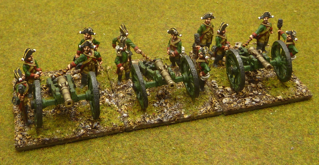 Lace 'n Big Hats: 28mm Napoleonic Saxon 1806 Line infantry and artillery