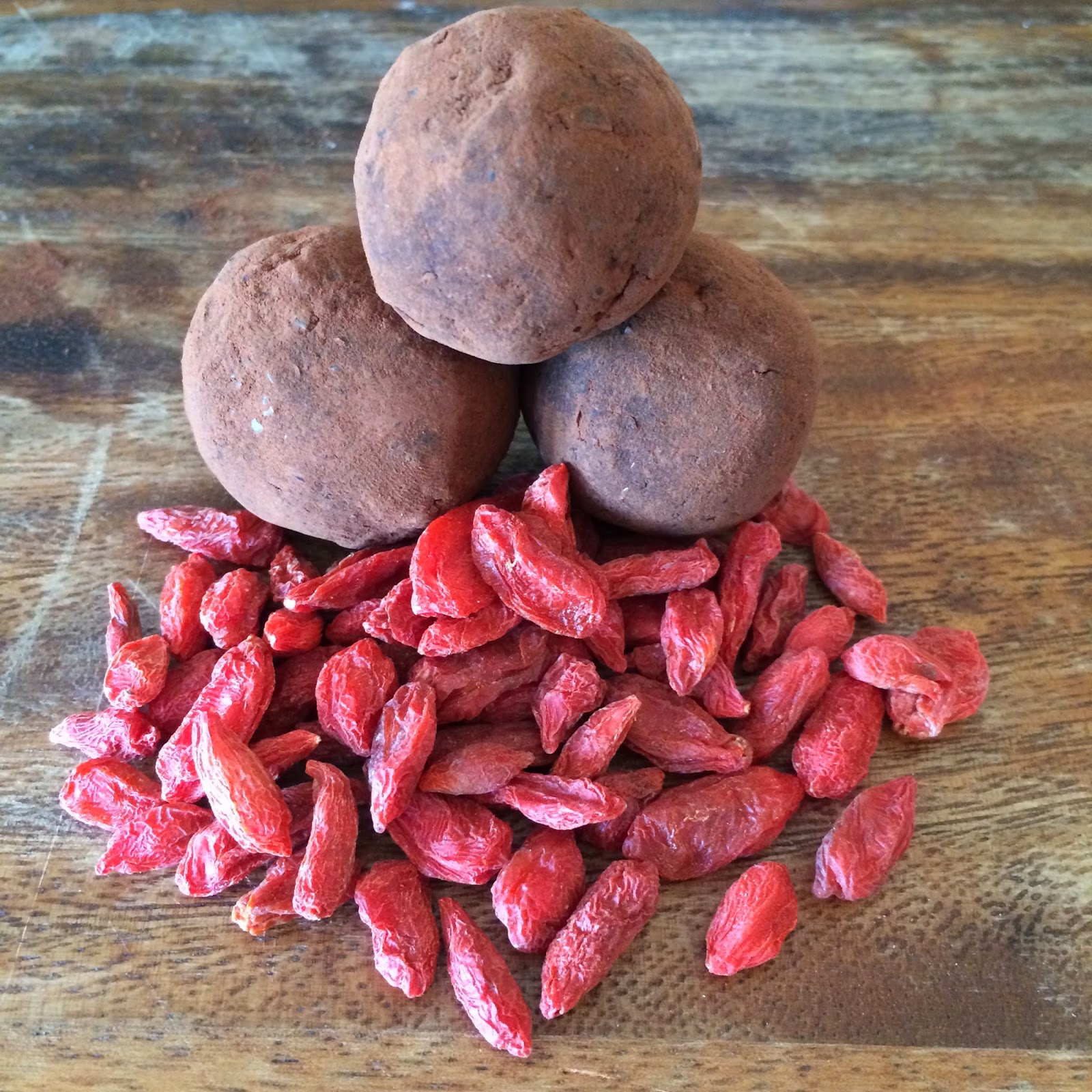 On the Corner of Mamahood and Health: Clean Recipe - Chocolate Goji ...