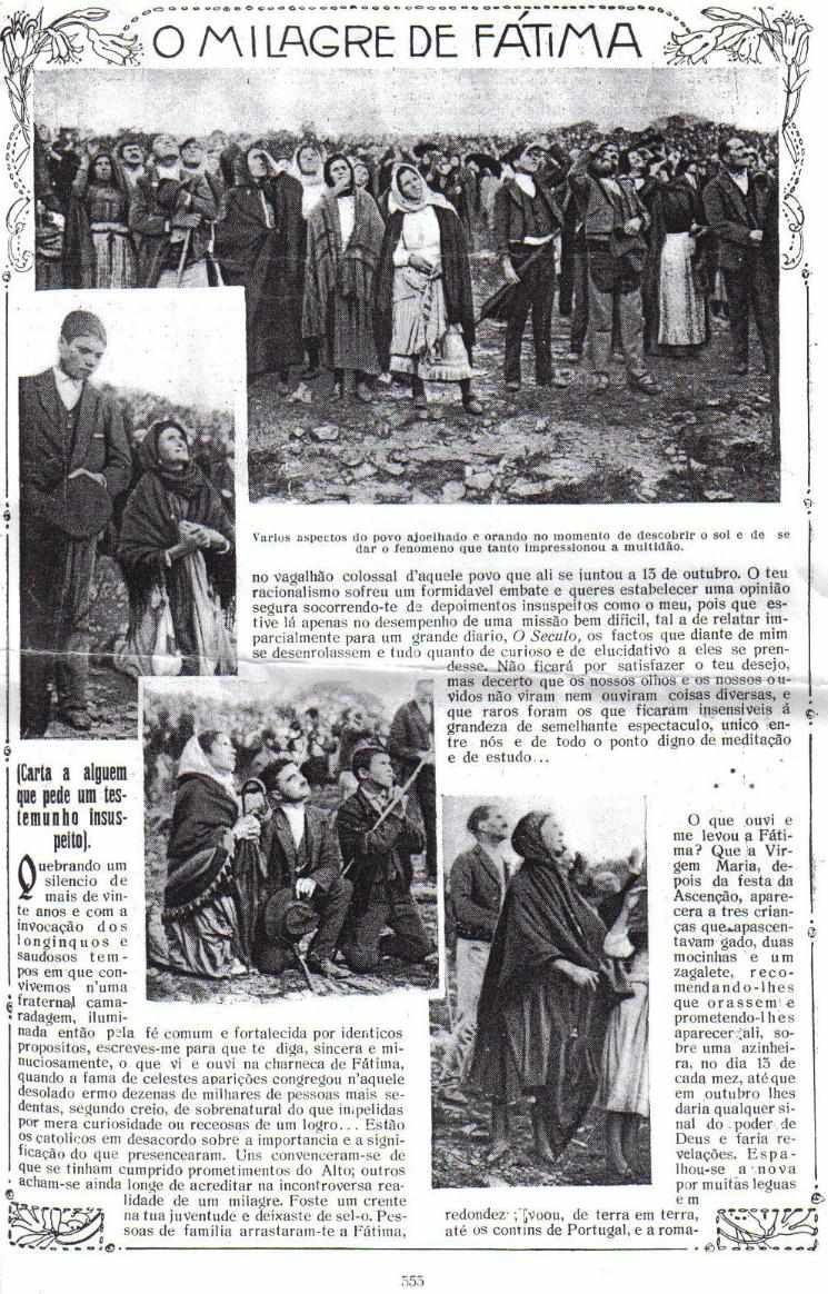 Lourdes e suas aparições: 13 de outubro de 1917: sexta e última ...