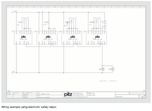 Pilz Automation Safety: Wiring: Contact vs. Electronic Safety Relays