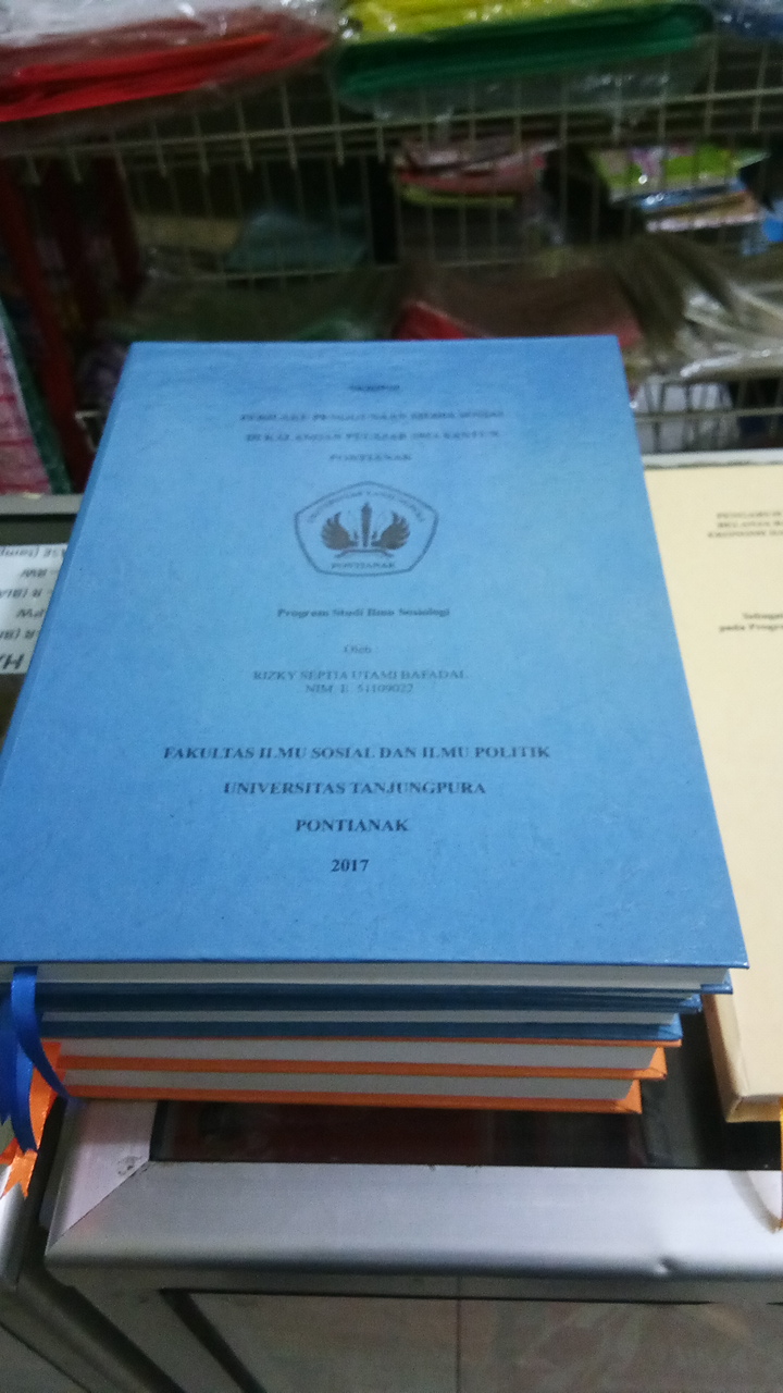 Lesmana Copy: Jilid Skripsi di Pontianak / Hard Cover