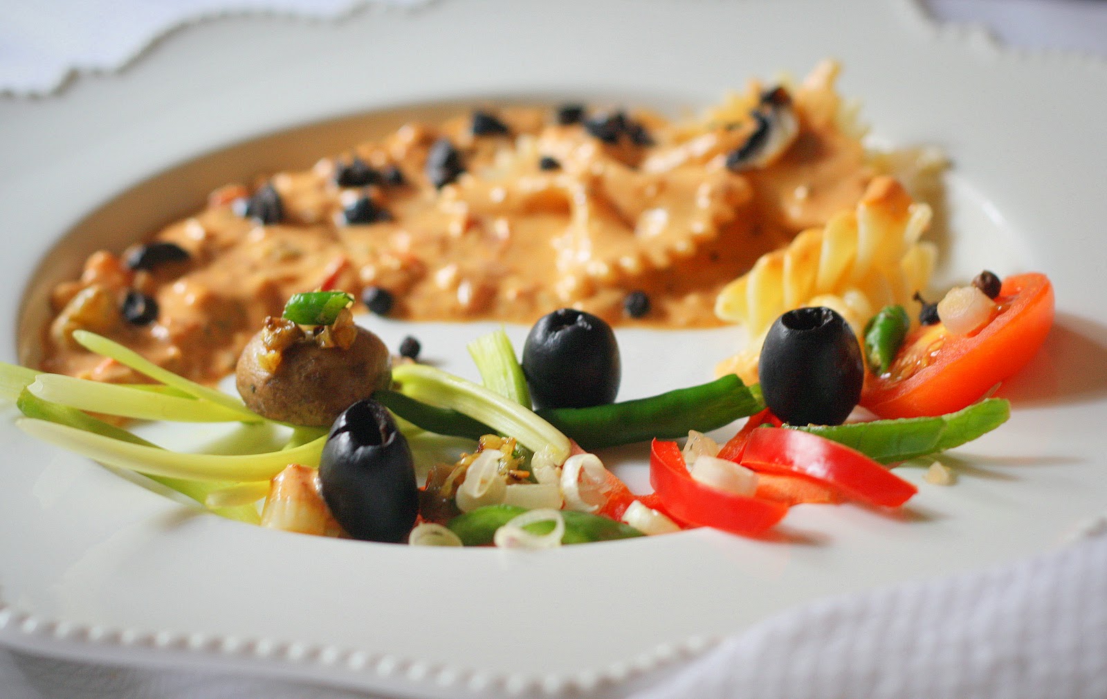 La Petit Chef: Pasta Jambalaya - deconstructed.