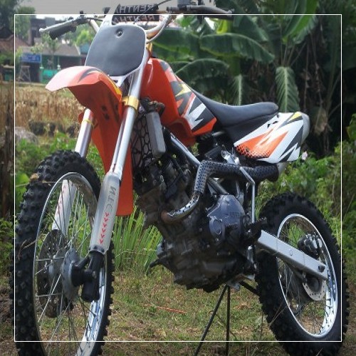 25 Foto gambar modifikasi motor bebek jadi trail serta biaya bengkel ...