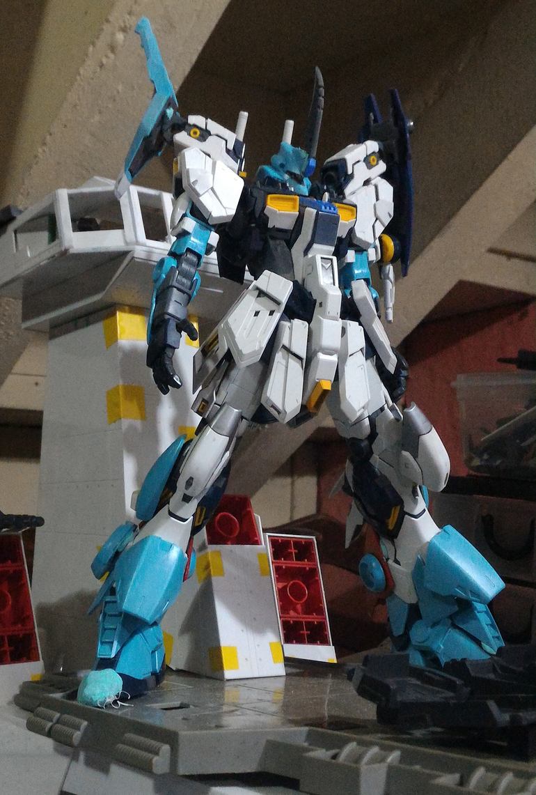 GUNDAM GUY: RE/100 Dijeh Agera - Custom Build