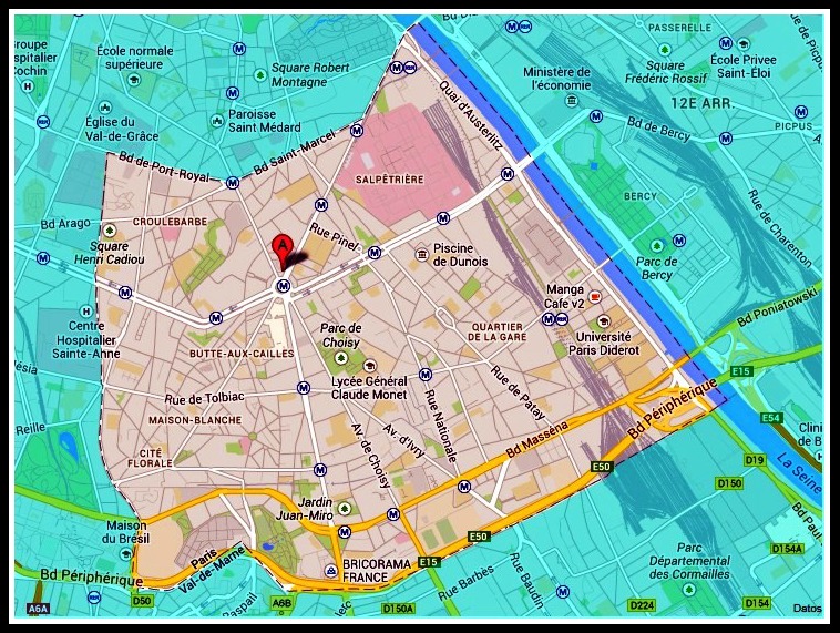 2 La Aventura de Vivir en París.: 13 arrondissement