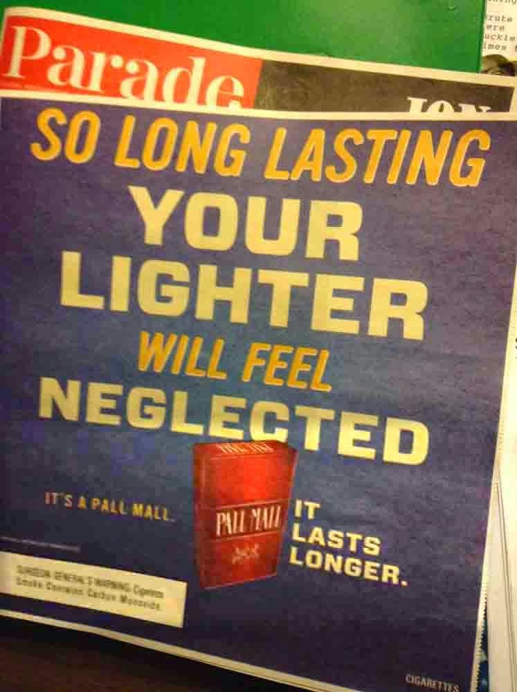 Capitalism: Servant or Master?: Cigarette Ads on Parade Magazine