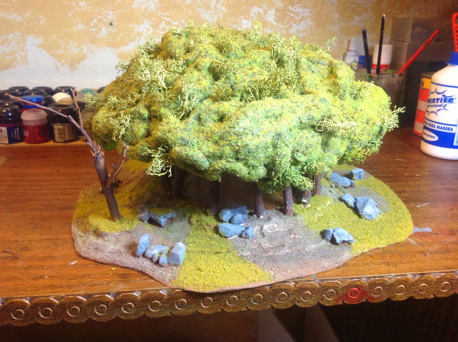 Hielo y Acero: Tutorial: Bosque desmontable.