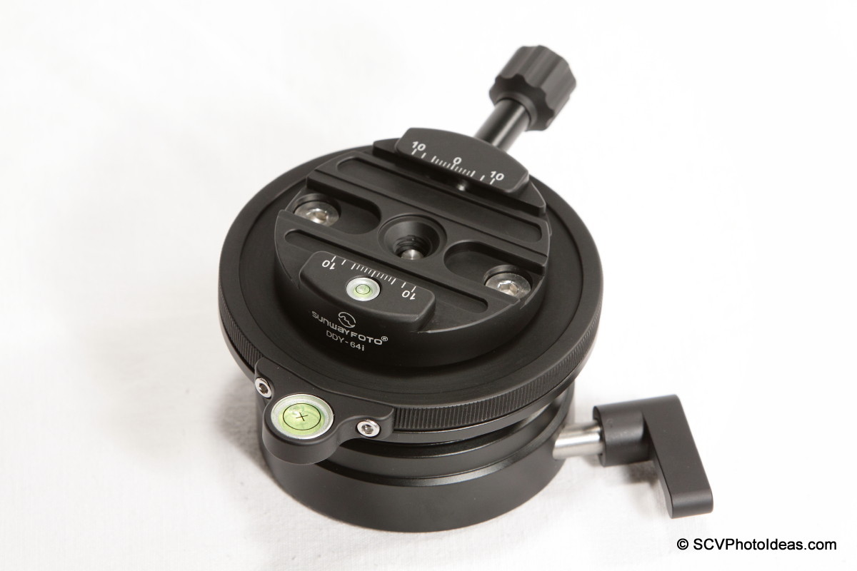 S.C.V. Photography Ideas: Sunwayfoto DYH-90 Leveling Base Review