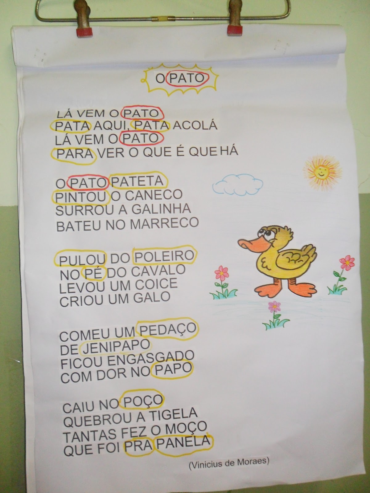 ALFABETIZAÇÃO CRIATIVA: Atividades com P. PATO