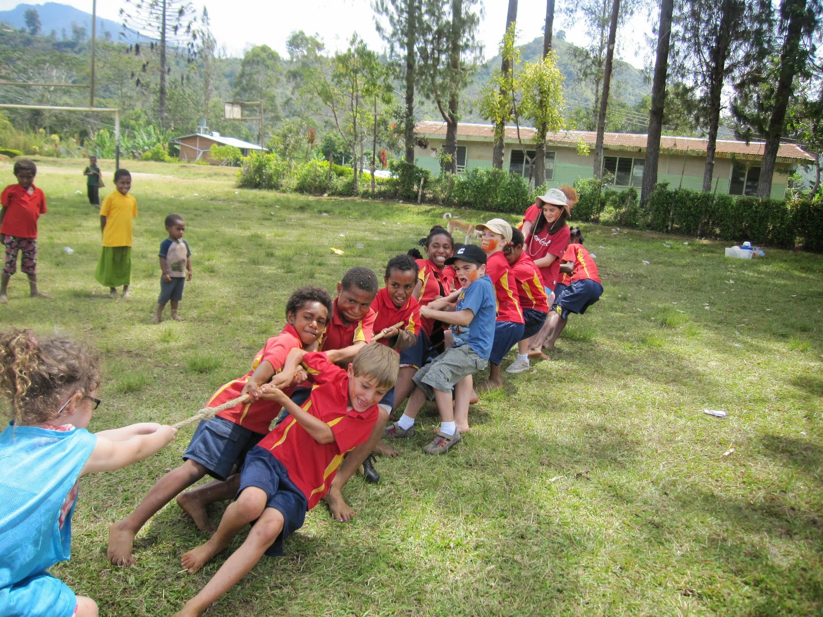 By The Walsh Kids: "First week in Kompiam" by Chana