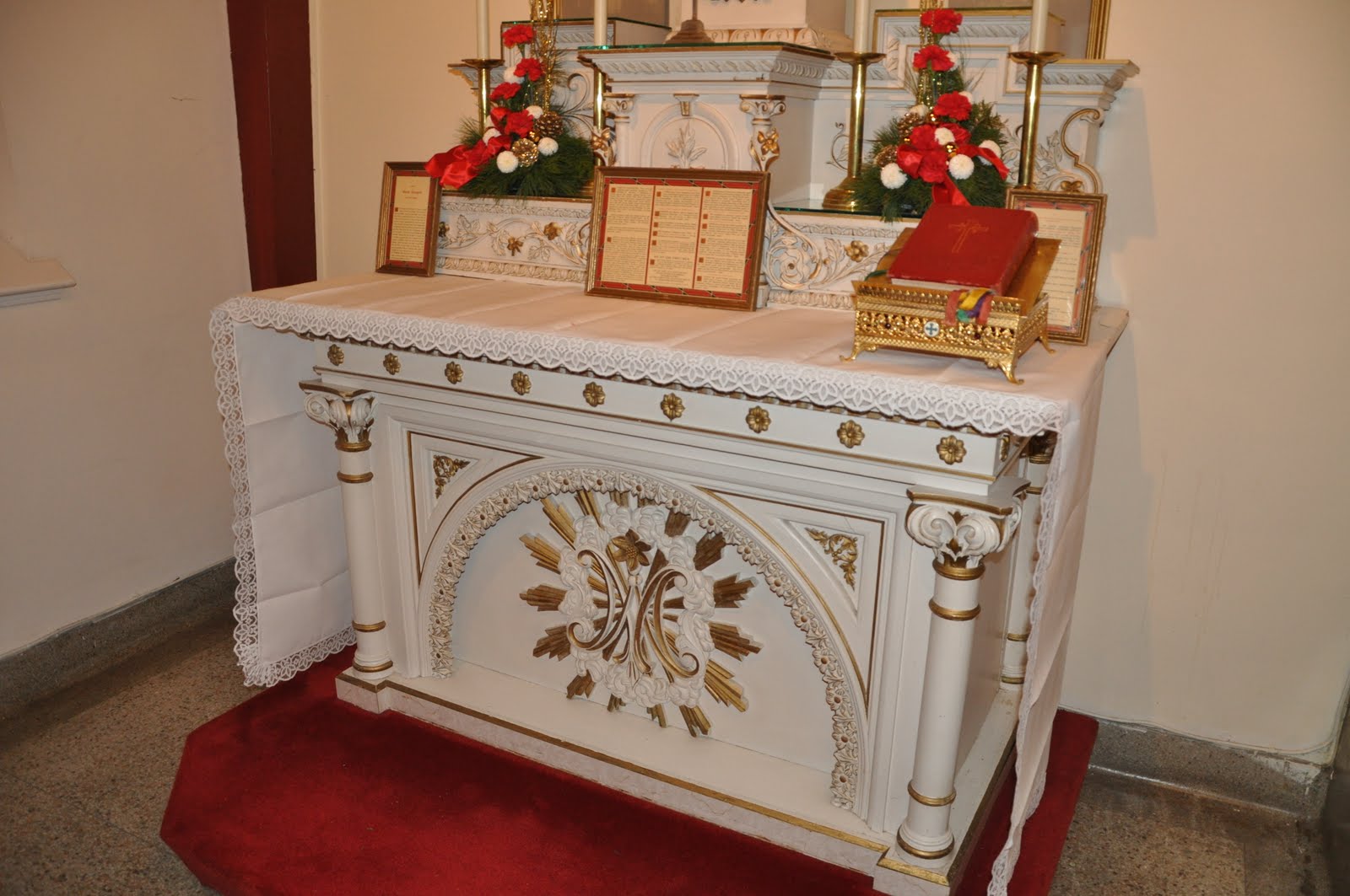 Orbis Catholicus Secundus: Starched Pure Linen Altar Cloths