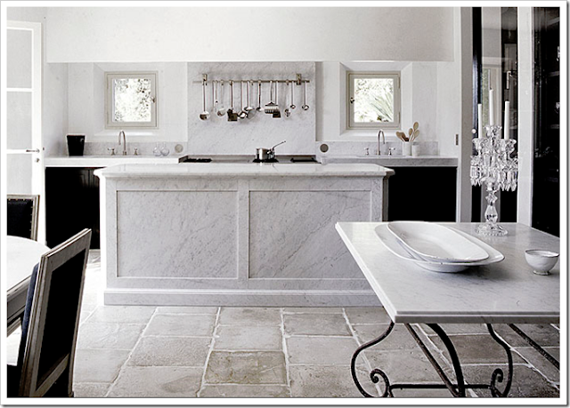 Cottage | Modern: Marble, Marble, On the Wall
