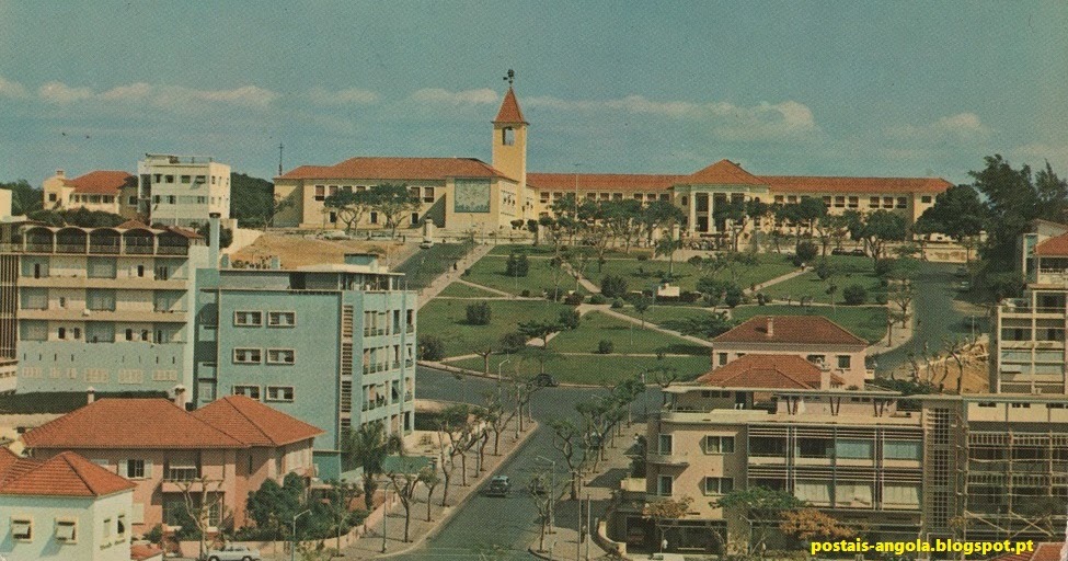Postais de Angola imagens antigas: LUANDA anos 60 ANGOLA antigo postal
