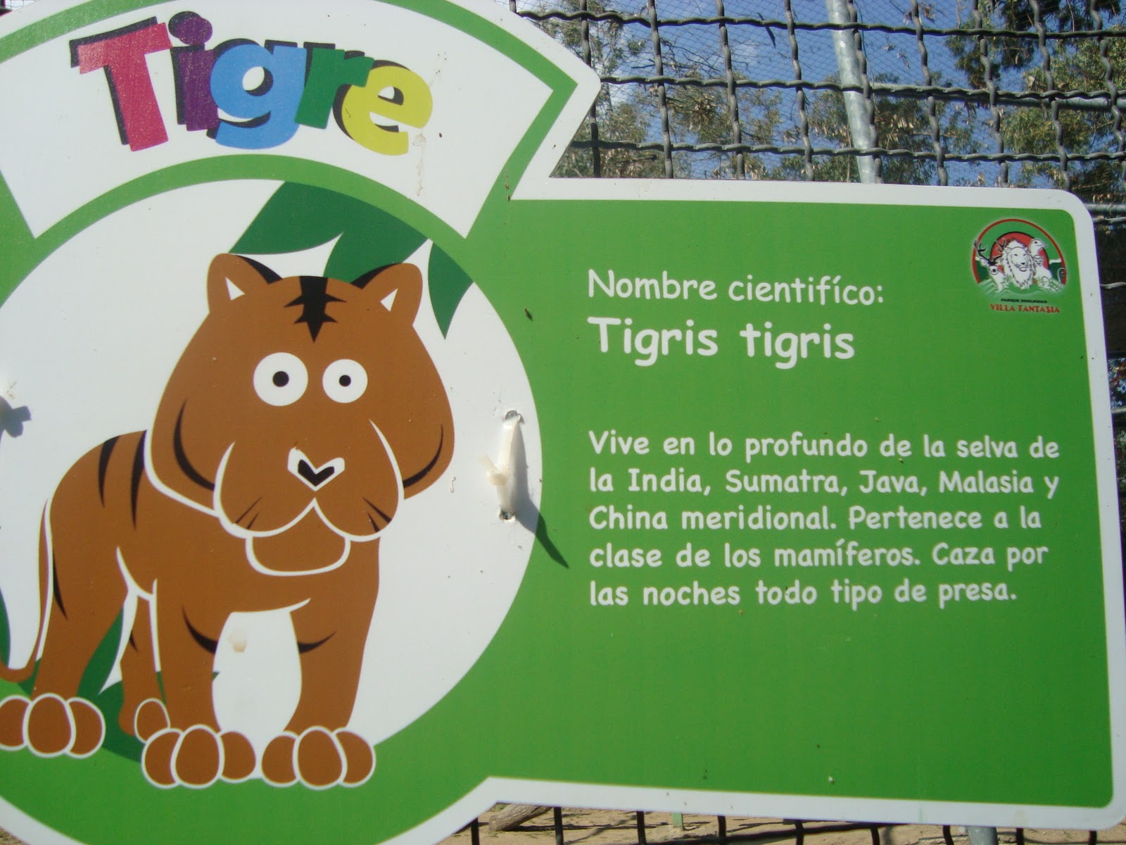 Zoologico V. F.: Animales del zoologico