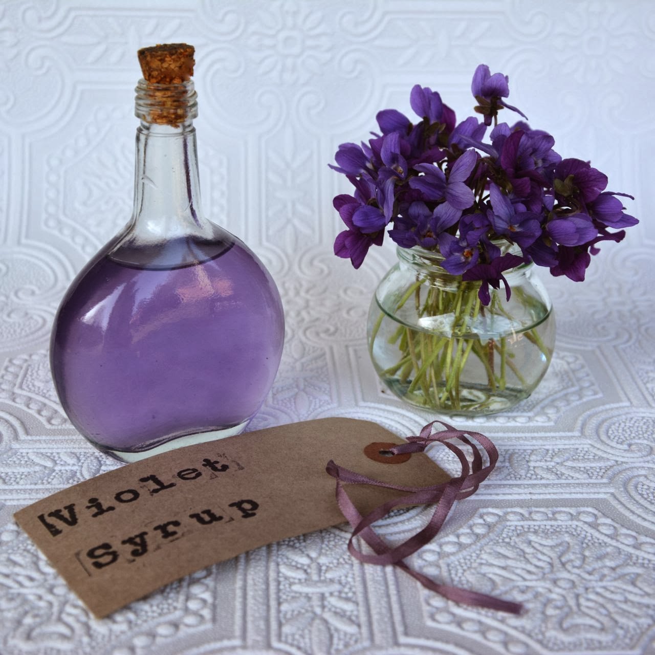Foragefor... news: Violet Syrup Recipe