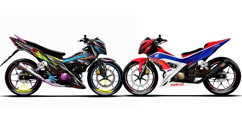 Modifikasi Honda Sonic - SEPEDA MOTOR
