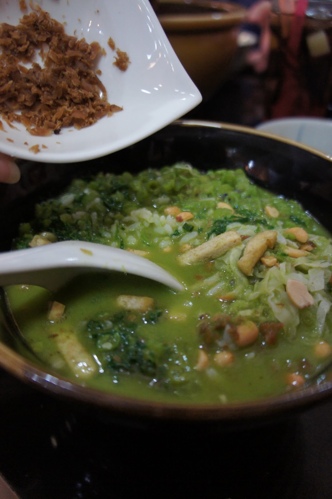 sherryalyssa says : Lei Cha - Pounded Tea