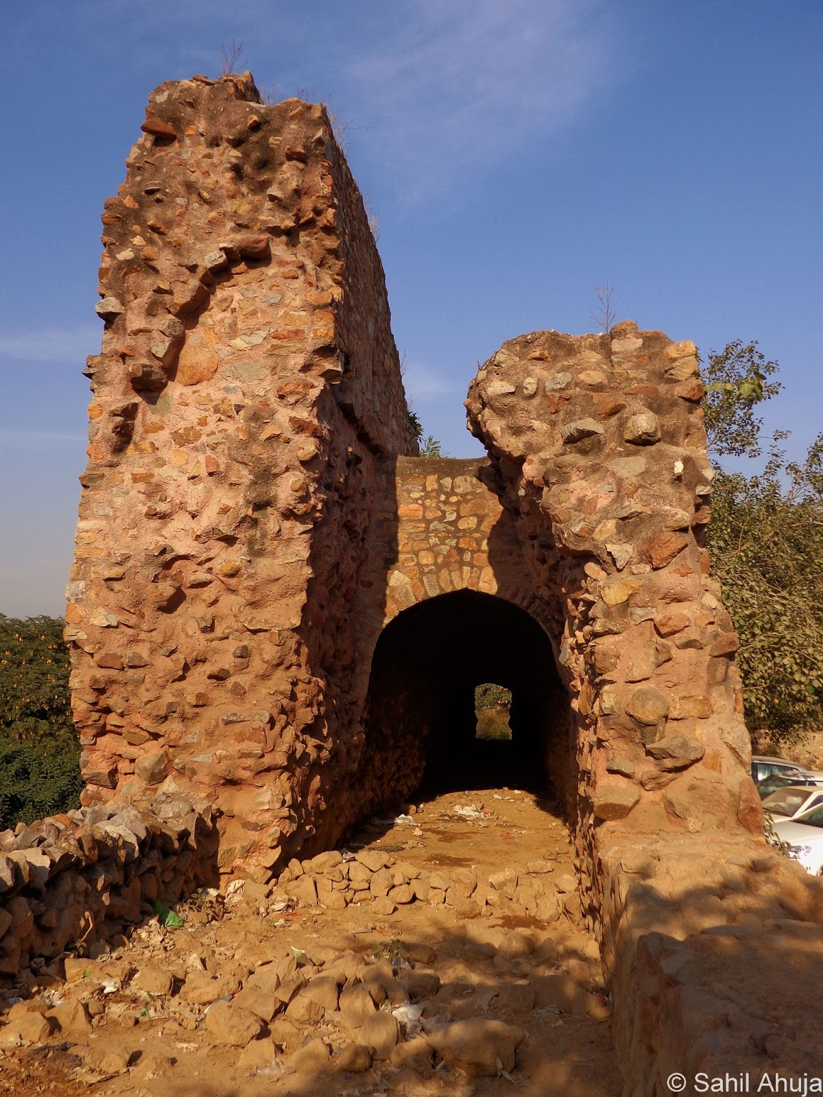 Pixelated Memories: Siri Fort Remains, New Delhi