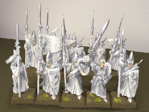 Yell and Bawl: High elves colour scheme