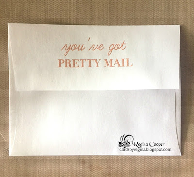 Cards By Regina: Happy Mail and Pretty Mail Stamps for Envelopes