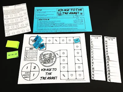 Scaffolded Math and Science: Voyage to the Treasure! collaborative math ...