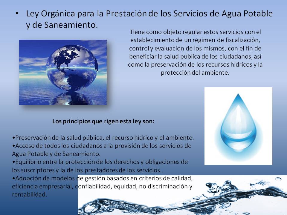 Agua y Cambio Climático: Diapositivas: Exposición "El Agua"