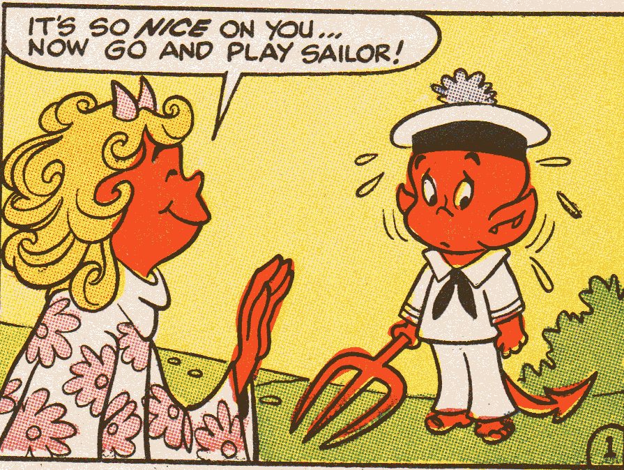 Slay, Monstrobot of the Deep!!: Bold Fashion Choices--Hot Stuff!!